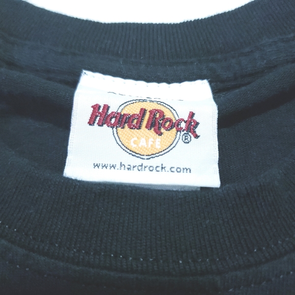Hard Rock Cafe | Shirts | Authentic Hard Rock Black Mens Tshirt | Poshmark